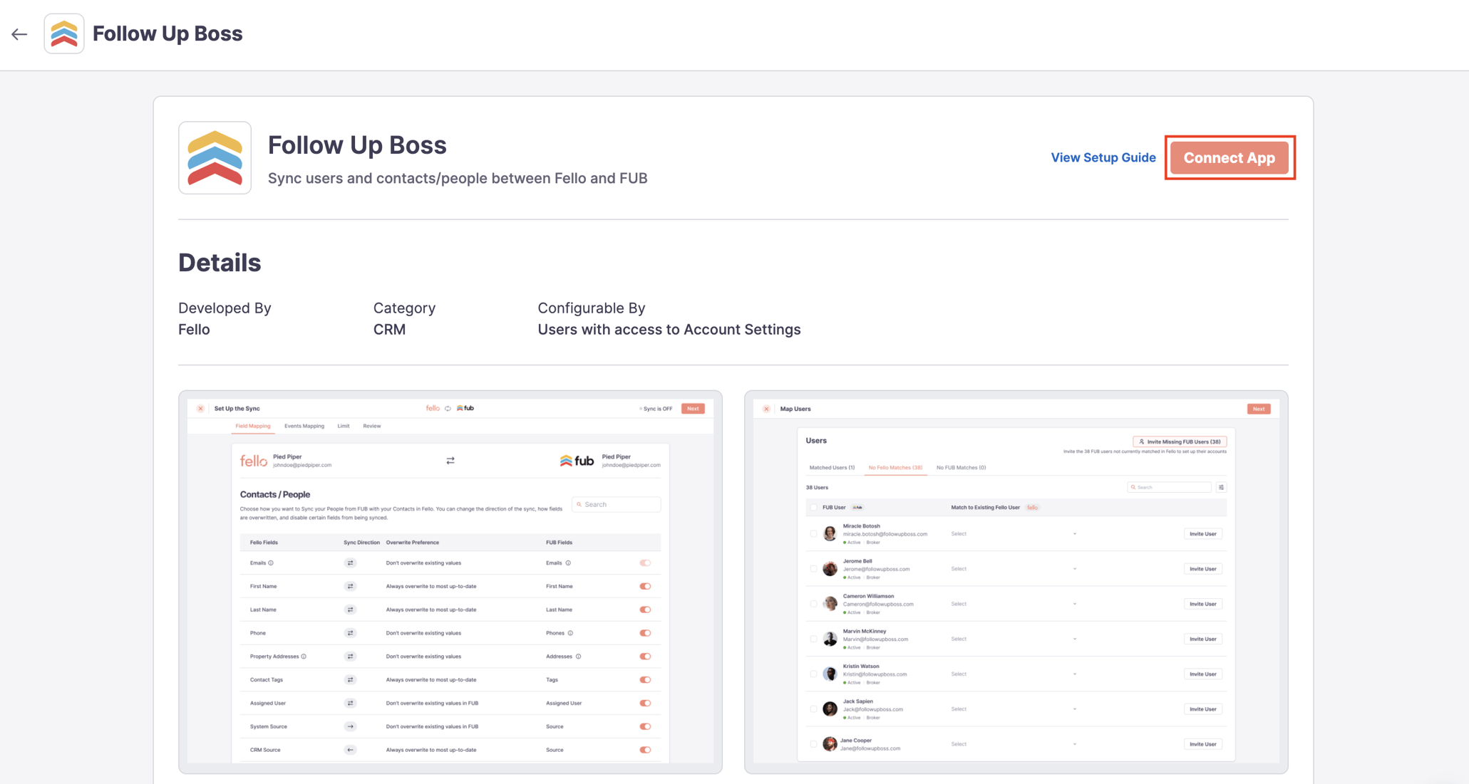 Fello - Follow Up Boss Integration (Complete Guide)
